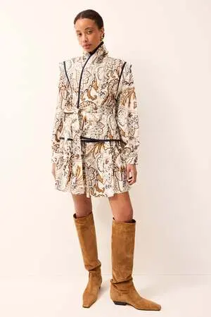 MARIE OLIVER Ulanie Printed Dress
