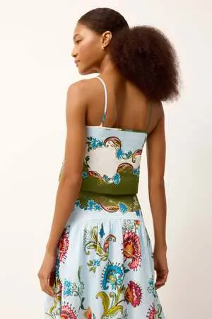 MARIE OLIVER Kyra Cropped Top