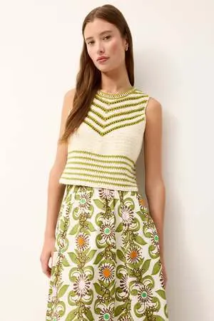 MARIE OLIVER Cass Top - Spinnaker