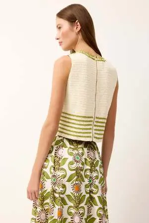 MARIE OLIVER Cass Top - Spinnaker