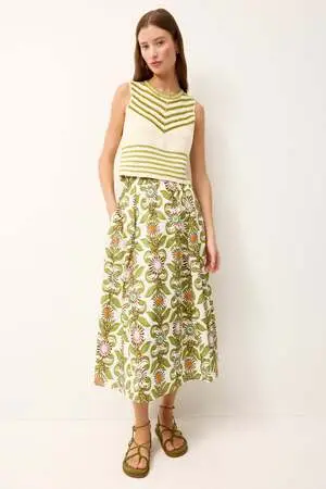 MARIE OLIVER Cass Top - Spinnaker