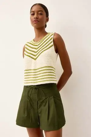 MARIE OLIVER Cass Top - Spinnaker