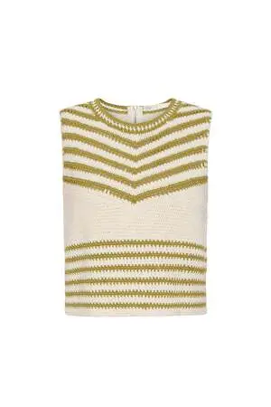 MARIE OLIVER Cass Top - Spinnaker