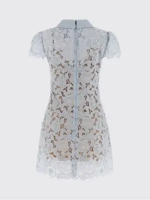 SELF-PORTRAIT Lace Dress With Peter Pan Collar