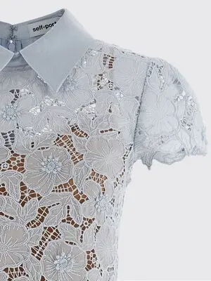 SELF-PORTRAIT Lace Dress With Peter Pan Collar