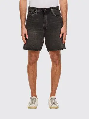 LEVI'S Cotton Denim Shorts - Grey