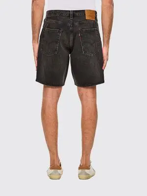 LEVI'S Cotton Denim Shorts - Grey