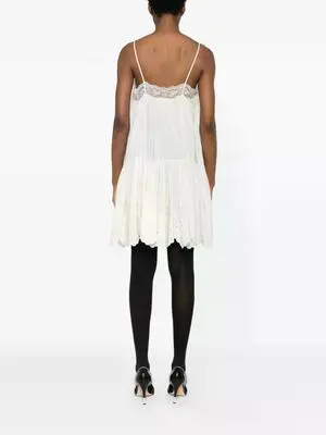 Chloé Lace-trim Mini Dress
