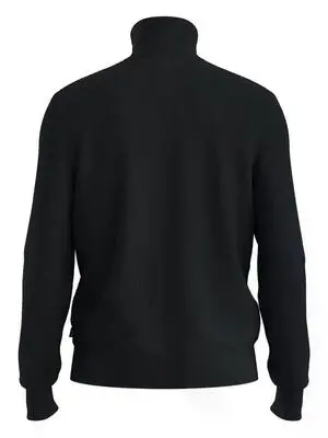 BOSS Textured Zip Sweater