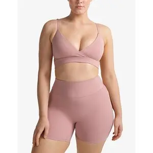 NIKESKIMS Matte Wrap-front Bra