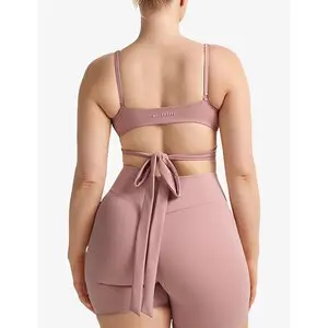 NIKESKIMS Matte Wrap-front Bra