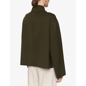 JOSEPH Kalaa Relaxed-fit Wool And Silk Jacket