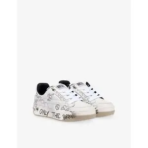 DIESEL S-d-ollie Leather Trainers
