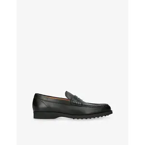 TOD'S Penny-detail Leather Loafers