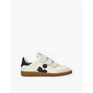 Isabel Marant Beth Logo Leather Trainers