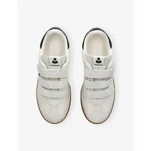 Isabel Marant Beth Logo Leather Trainers