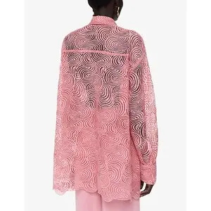 JOSEPH Nyla Relaxed-fit Lace Blouse