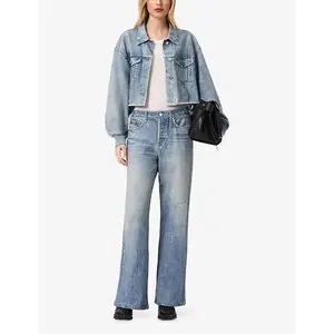ALLSAINTS Anders Denim-effect Shacket