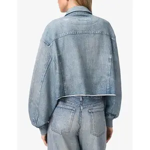 ALLSAINTS Anders Denim-effect Shacket