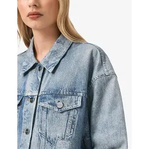 ALLSAINTS Anders Denim-effect Shacket