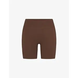 NIKESKIMS Matte 5-inch Biker Shorts - Dark Sepia