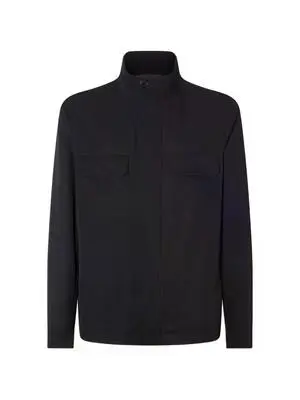 Zegna Stand Collar Chest Pocket Jacket