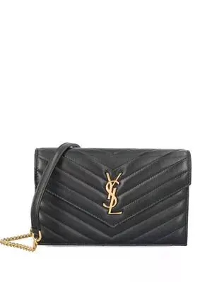 Saint Laurent Mini Cassandre Quilted Crossbody Bag
