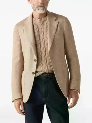 Zegna Patch-pocket Blazer - Neutrals