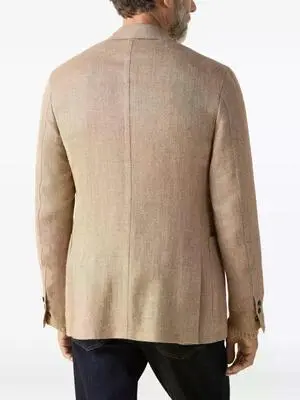 Zegna Patch-pocket Blazer - Neutrals