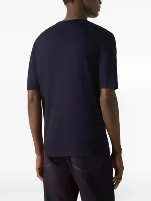 Zegna Crew-neck T-shirt - Blue
