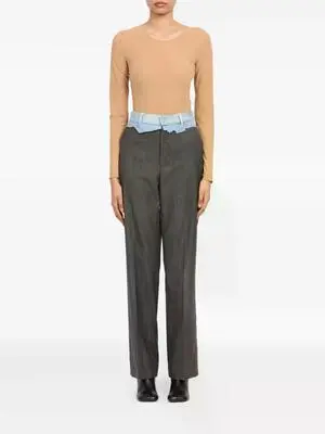 MAISON MARGIELA Denim Panel Trousers