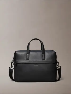 Calvin Klein Pebbled Laptop Bag