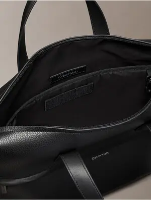 Calvin Klein Pebbled Laptop Bag