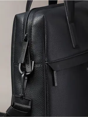 Calvin Klein Pebbled Laptop Bag