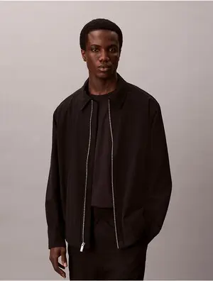 Calvin Klein Textured Shirt Jacket