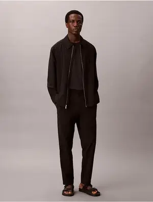 Calvin Klein Textured Shirt Jacket