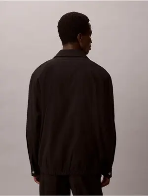 Calvin Klein Textured Shirt Jacket