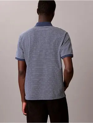 Calvin Klein Varsity Stripe Polo Shirt