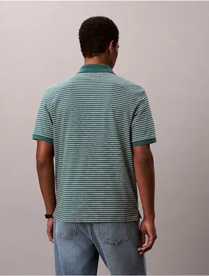 Calvin Klein Varsity Stripe Polo Shirt