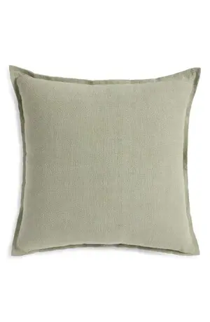 Nordstrom Washed Linen Accent Pillow - Green Halo