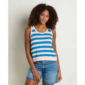 TOAD & CO Bianca Pointelle Tank - Salt Pattern