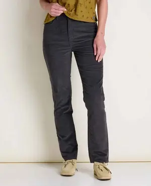 TOAD & CO Coaster Cord Slim Pants - Soot