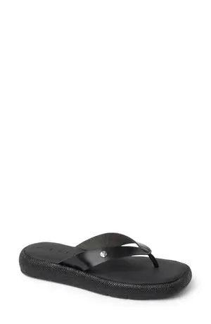 Reef Sunset Low Maya Flip Flop - Black/black