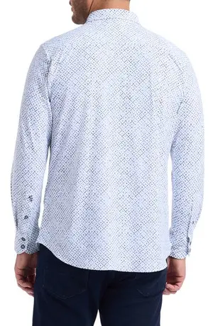 Robert Graham Montagu Knit Button-up Shirt