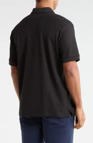 Tommy Bahama Emfielder Icon Solid Islandzone® Polo - Black