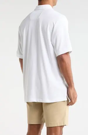 Tommy Bahama Emfielder Icon Solid Islandzone® Polo - Bright White