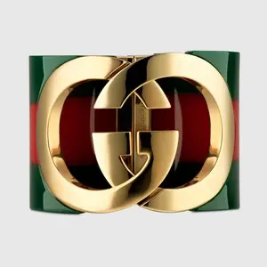 Gucci Interlocking G Cuff Bracelet