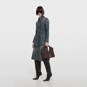Gucci Giglio Small Tote Bag - Brown