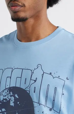 ICECREAM Globe Graphic T-shirt