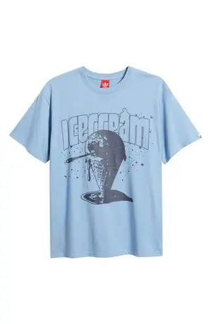 ICECREAM Globe Graphic T-shirt